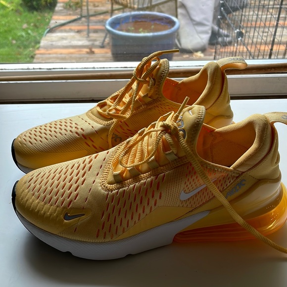 Nike | Shoes | Yellow Nike Womens Air Max 27 | Poshmark